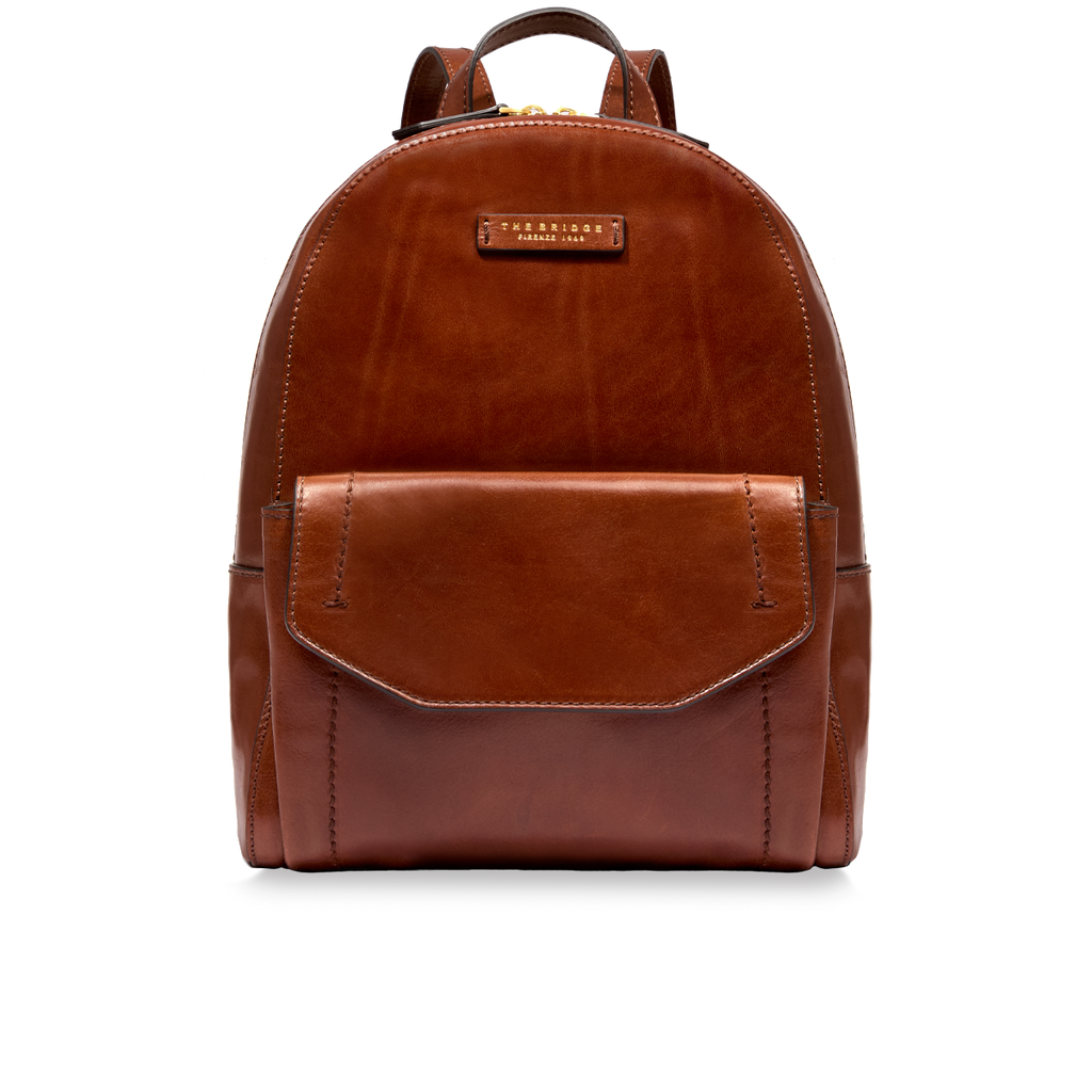 Women's Leather Backpack: black, brown & others | The Bridge